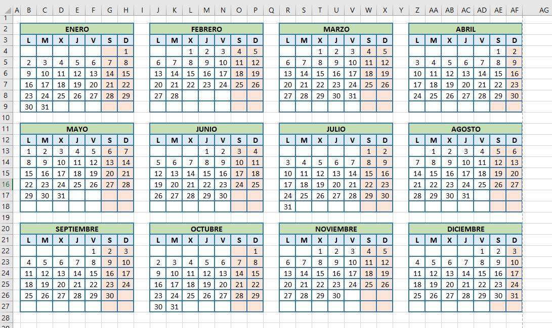 ¿Cómo Hacer un Calendario en Excel? | Superprof